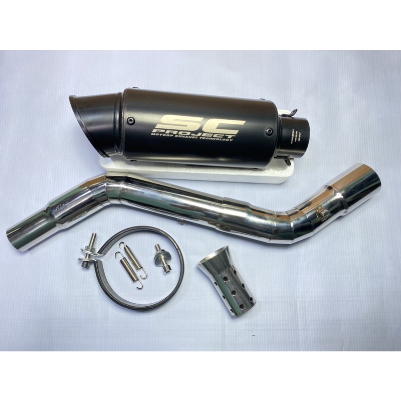 Sc Project with MidLink elbow for Kawasaki Rouser Ns 150/160/200 Fi ...