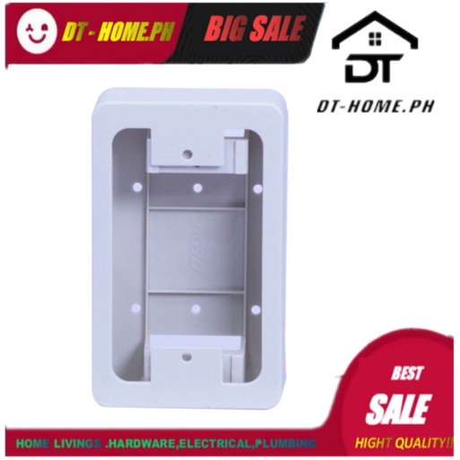 Surface Utility Box, Pvc utility box Amco box surface type | Shopee ...