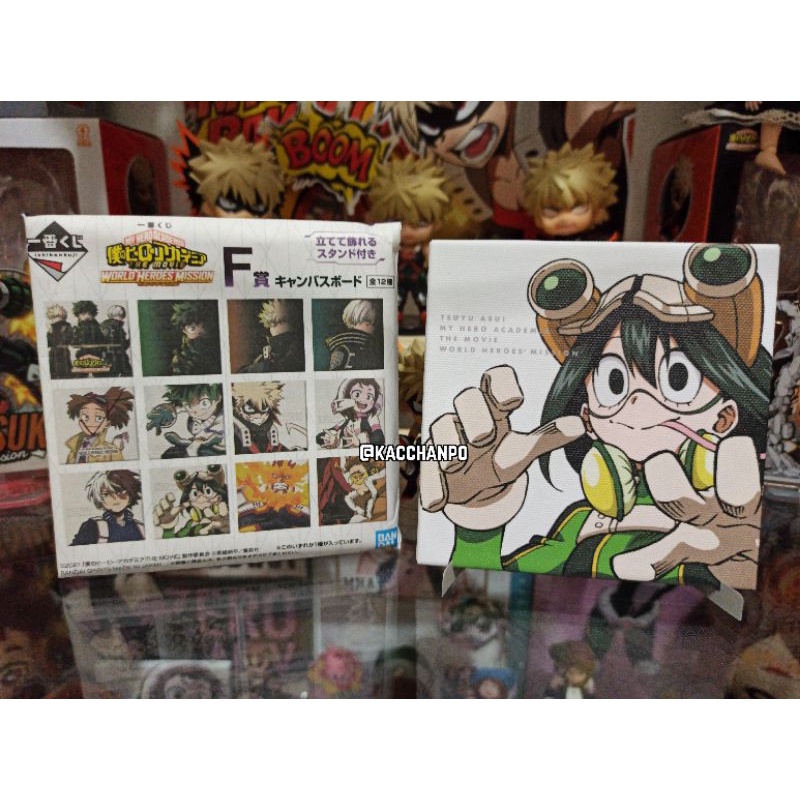 Canvas Board Tsuyu Asui BNHA Official Merchandise My Boku No Hero ...
