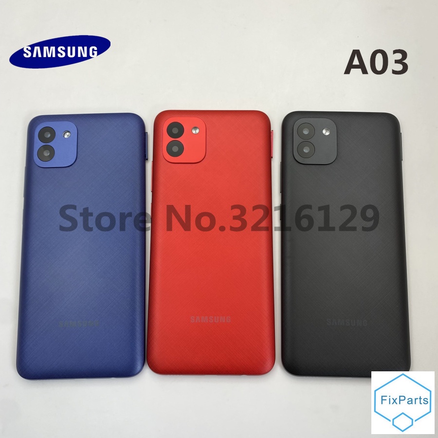 Original For Samsung Galaxy A03 A035 A035F/M A03S A037 A037F/M Back ...