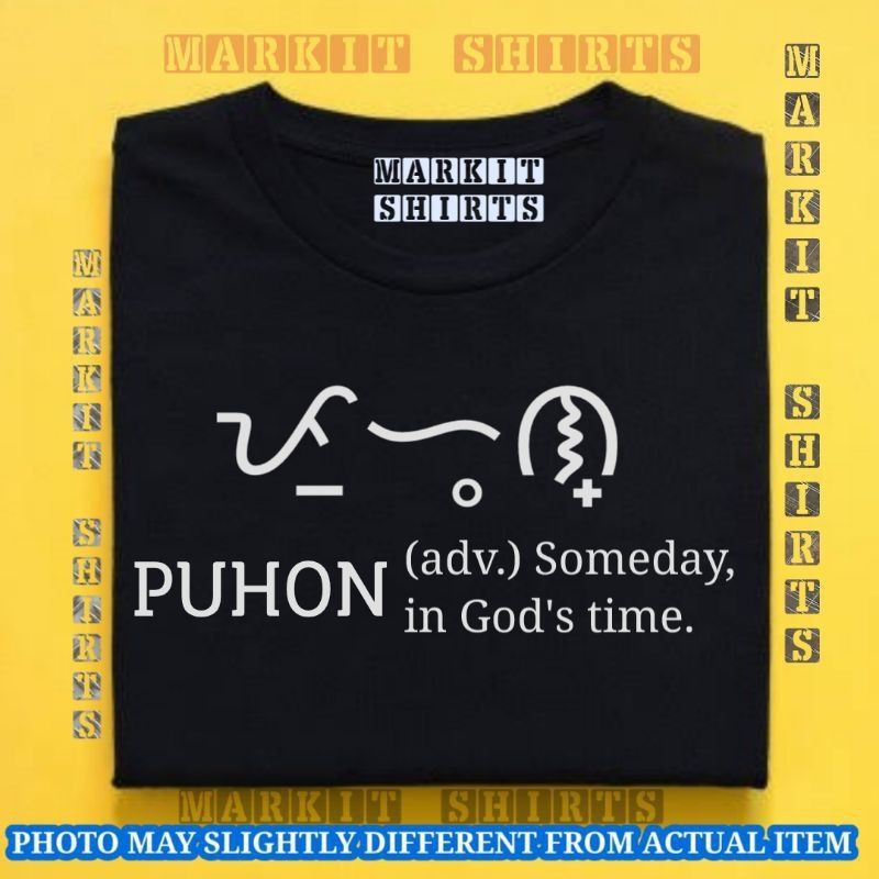 Baybayin Puhon Des Drifit Tshirt Men/Woman Unisex Statement Simple 120 ...