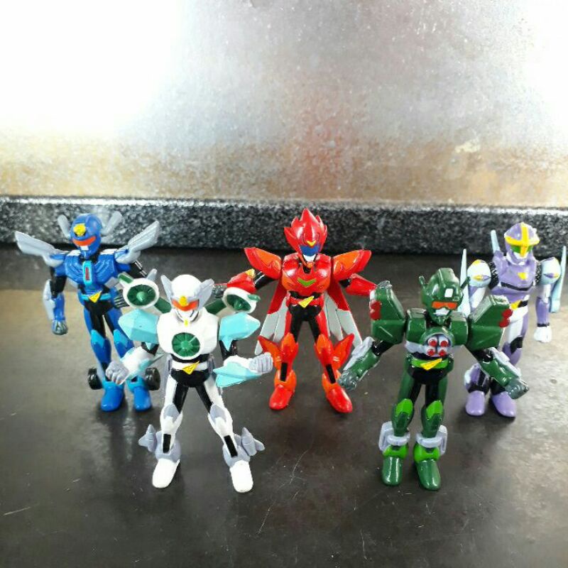 Transformers Brave Command Dagwon Robots Fire En Wing Yoku Armor Shin ...