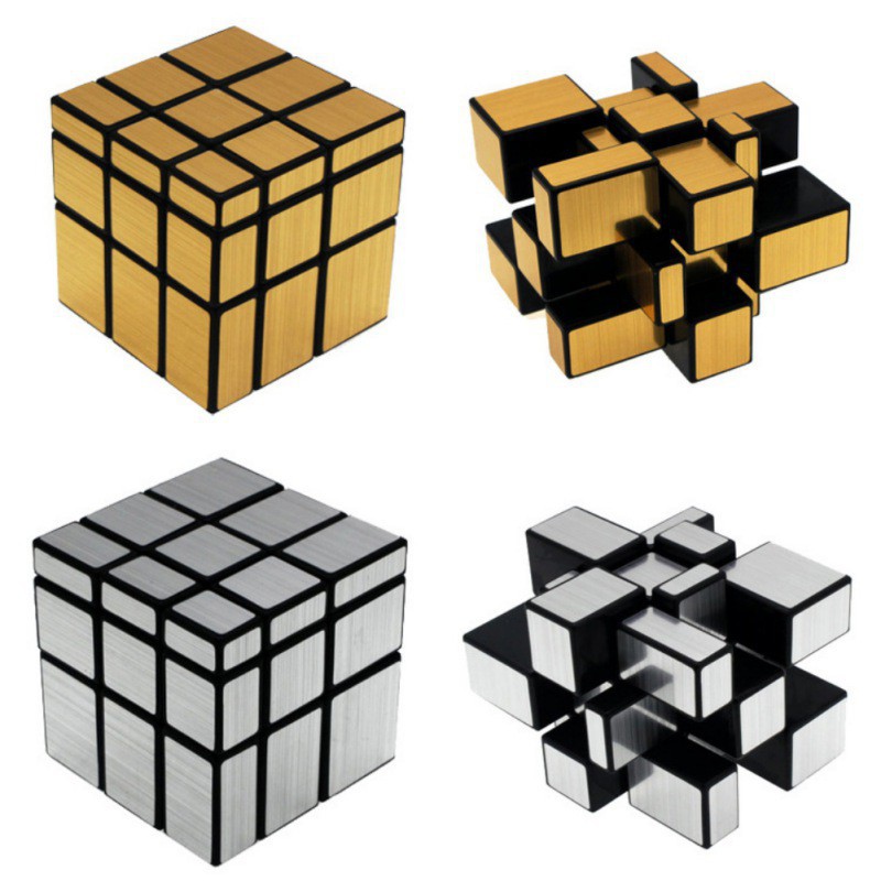 3X3X3 Wire Drawing Magnetic Balls Magic Mirror Cube Puzzle Brain Education Toys | Shopee Philippines