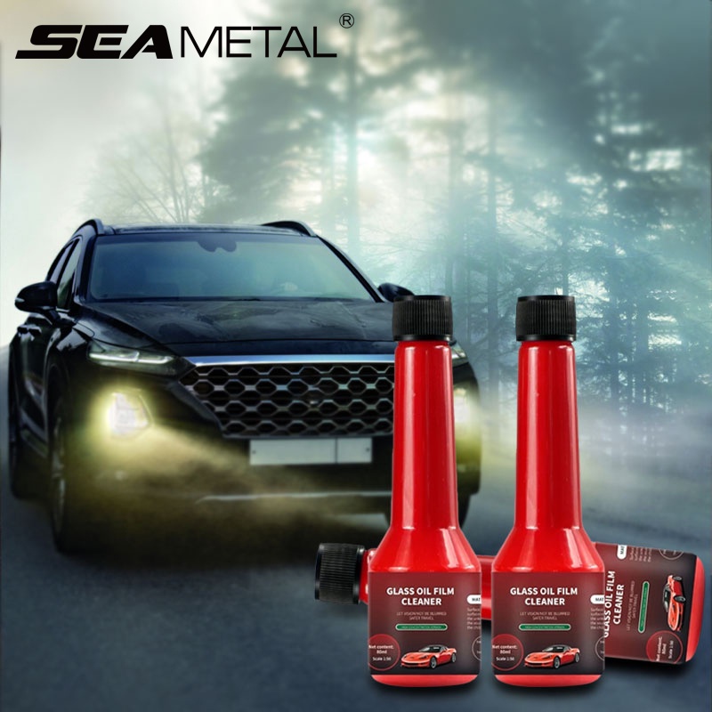 Multipurpose Car Cleaning Liquid 80ml High Enrichment Oil Film Remover ...