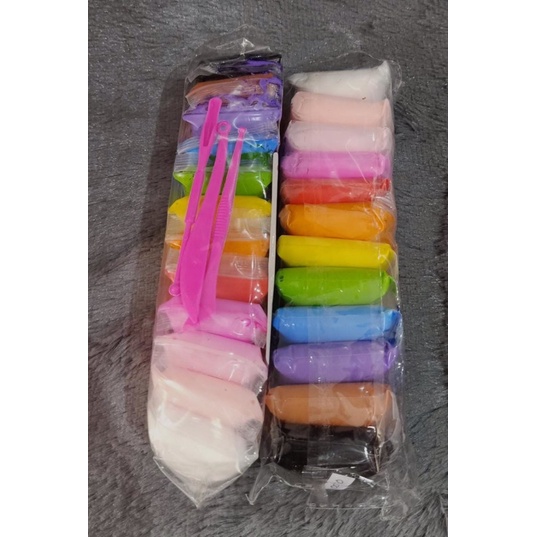 Polymer clay import 1 pack Contents 12 Colors polymer clay super light ...
