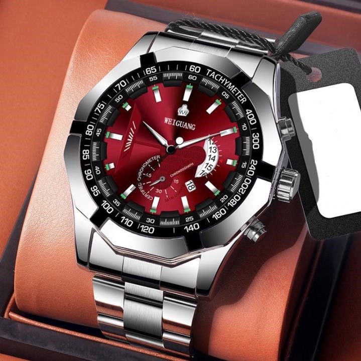 Men's Watch Automatic Watch Korean Fashion Student Waterproof Non ...
