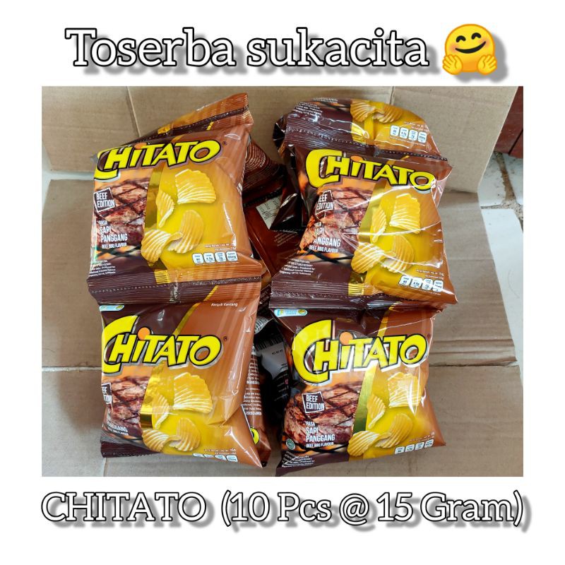 Chitato Grilled Beef Flavor. 15 Grams.. (10 pcs) | Shopee Philippines