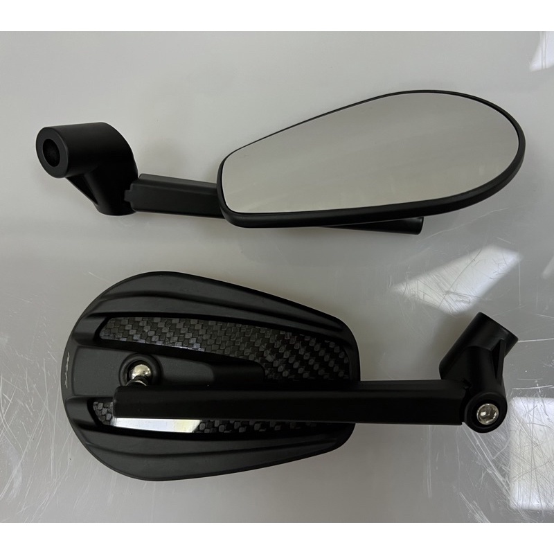 Motorcycle Side Mirror Universal Clear Mirror Carbon Type High Quality ...