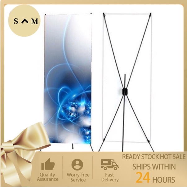 X Banner Stand / 2x5 Ft Standee Tarp Tarpaulin Decor Display Signage ...