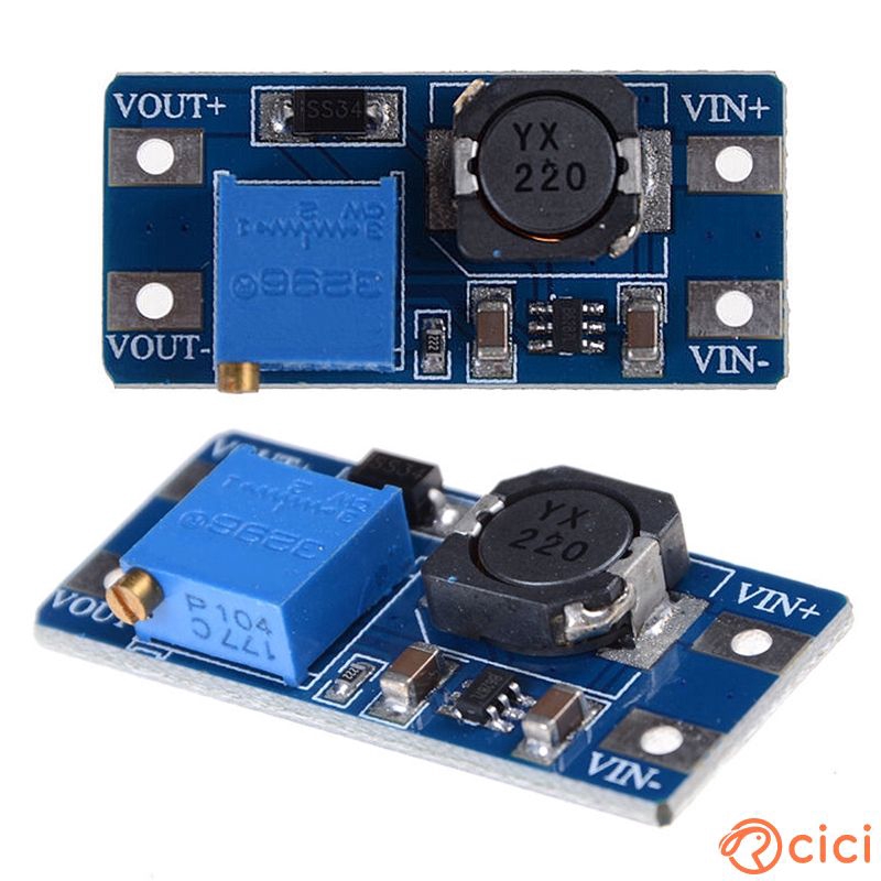 DC-DC Boost Module 2A Boost Power Supply Board Step Up Converter ...