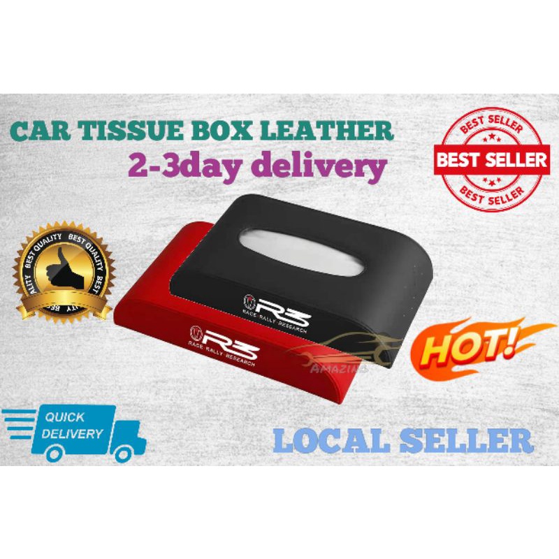 AMAZING PROTON R3 CAR TISSUE BOX LEATHER INTERIOR ACCESSORIES X70 X50 ...
