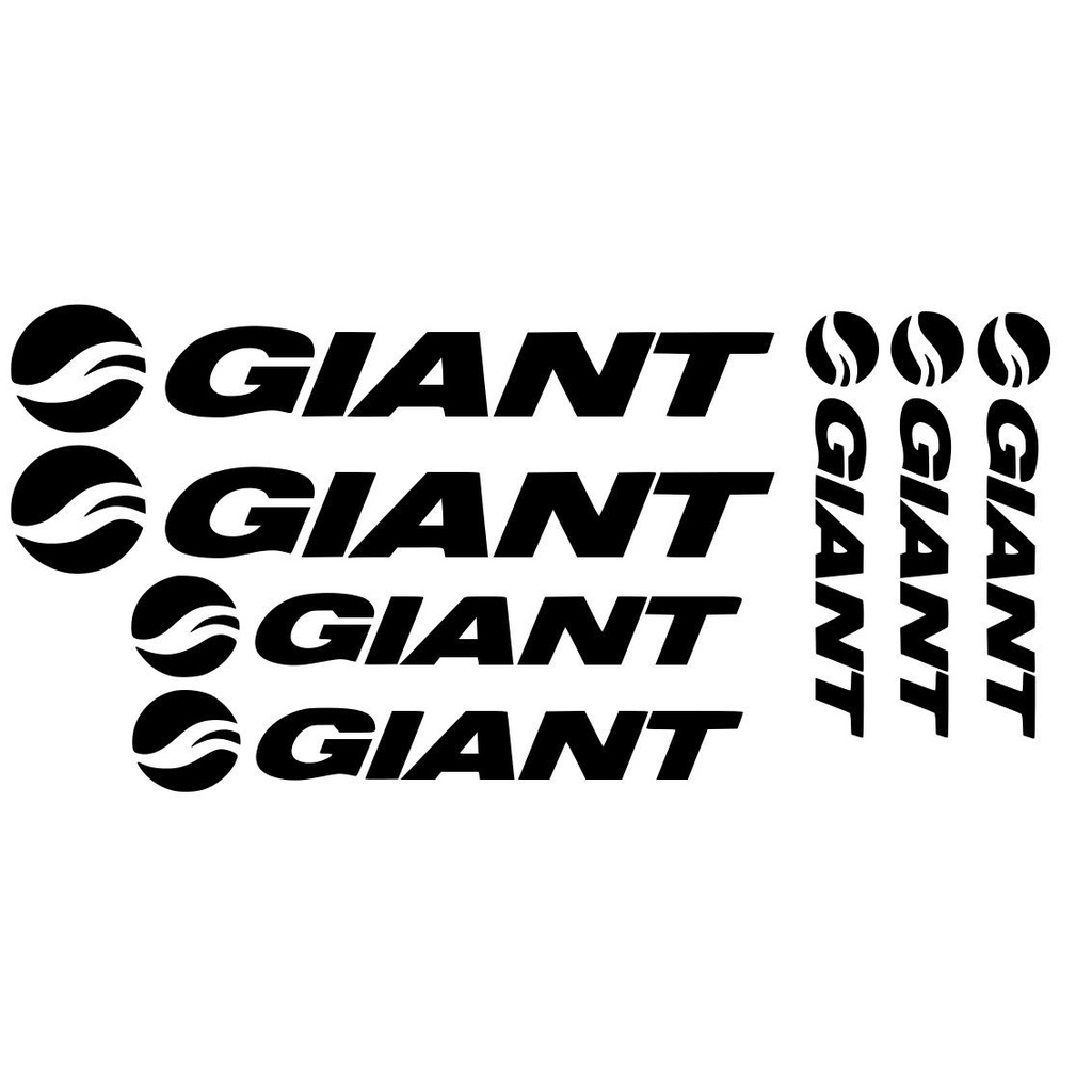 1Set Giant Decals Stickers MTB DH Bike Racing Glory Reign TCR Trance Gear Helmet | Shopee ...