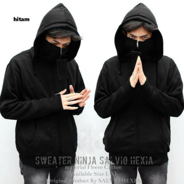 Ninja Jacket - HOODIE NINJA - Jacket HOODIE - Jacket NINJA Guys Plain ...