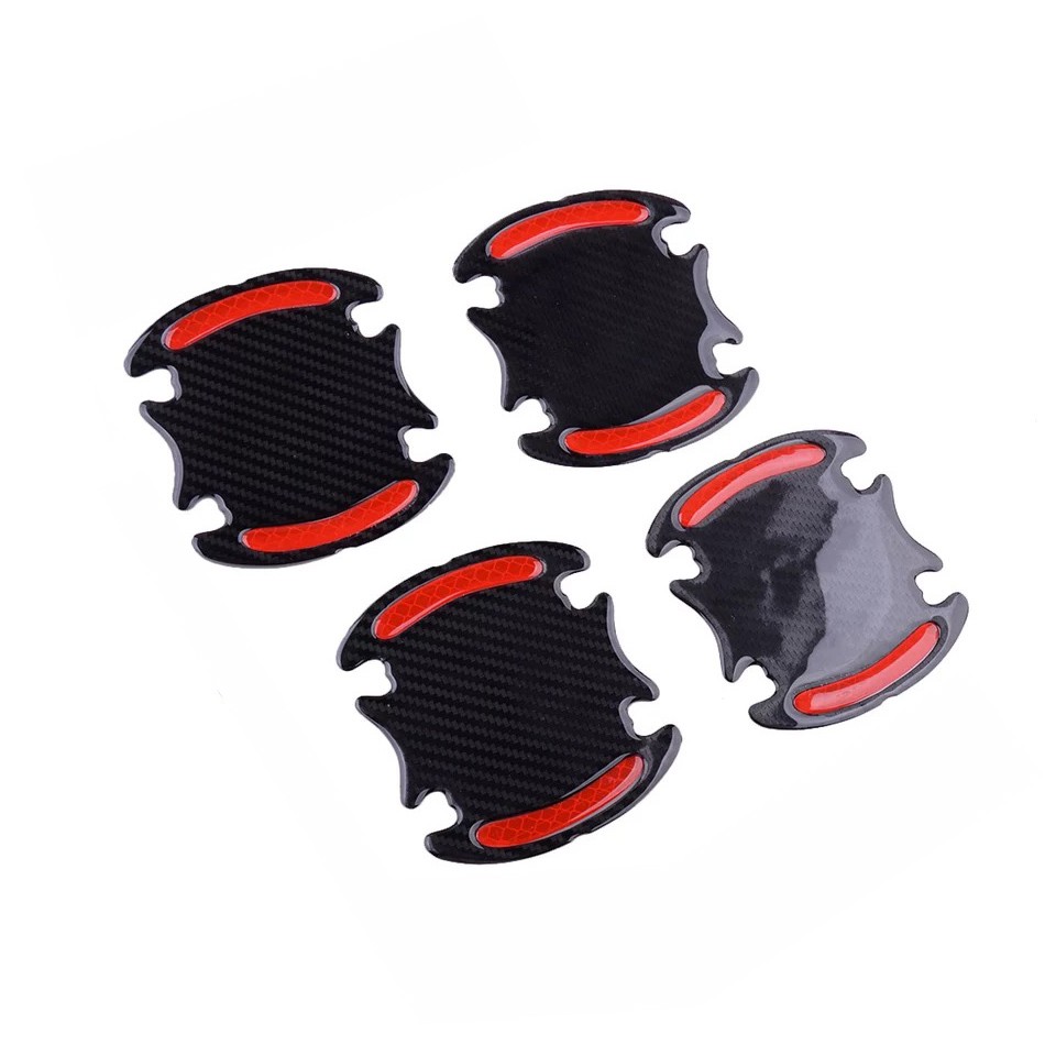 Set of 4 anti-scratch reflective decals for car door cavities | Shopee ...