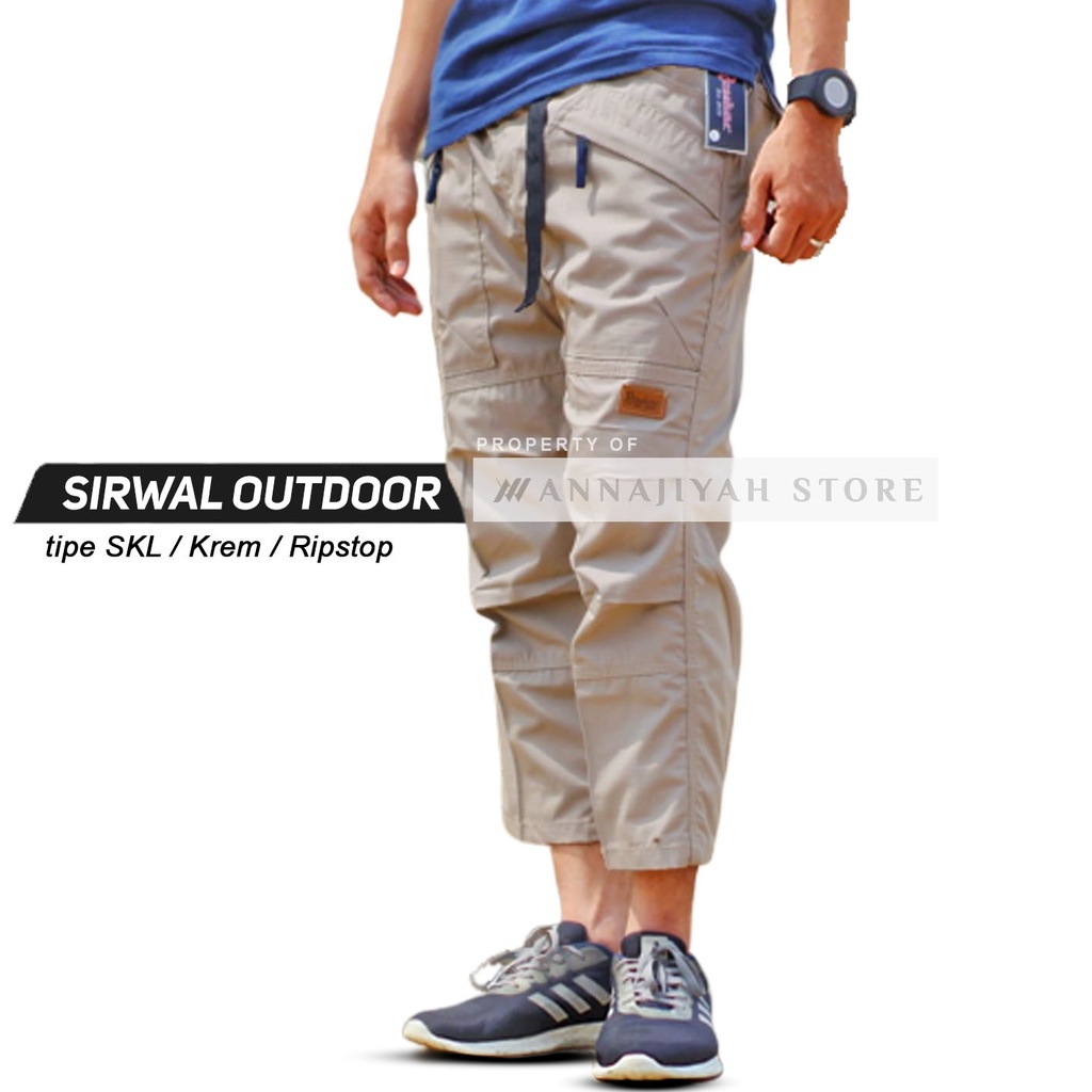 Sirwal Outdoor Pants made from RIPSTOP Annajiyah SKL Cingkrang and Laa ...