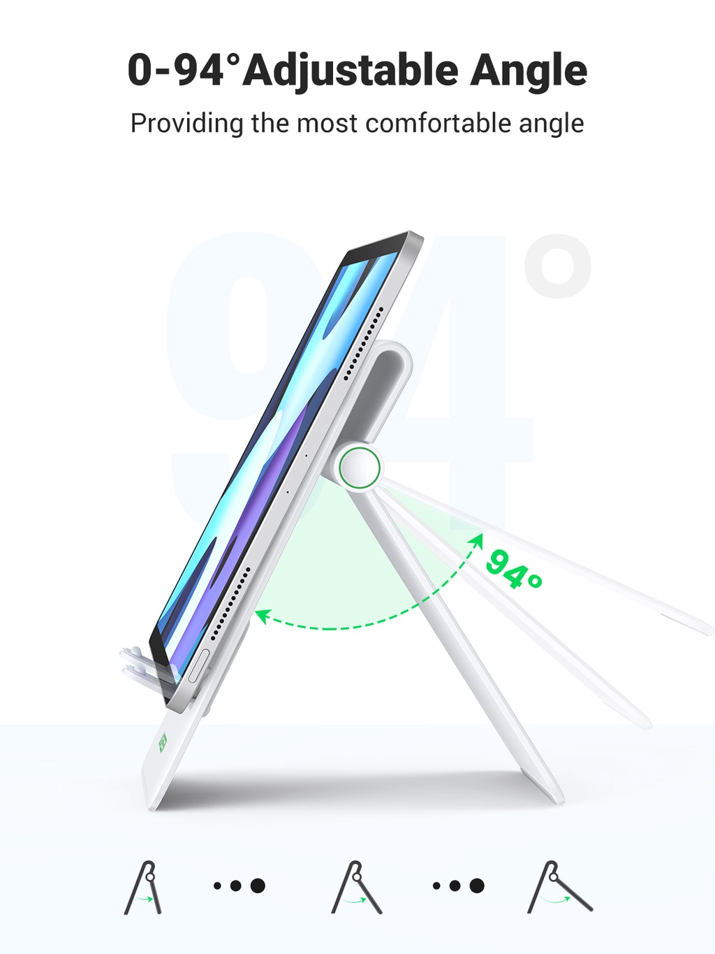 UGREEN Tablet Phone Stand For iPad Pro 2021 iPad Stand Xiaomi Tablet ...