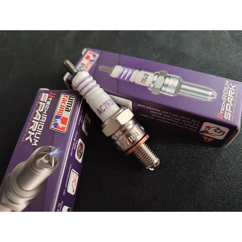UMA SPARKPLUG / IGNITION COIL / BUNDLE FOR NON FI BIKES SHORT TIP ...