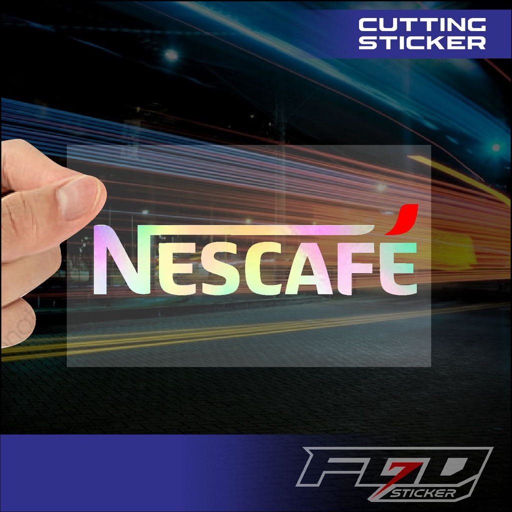 Sticker nescafe sticker cutting sticker nescafe nmax pcx beat vario ...