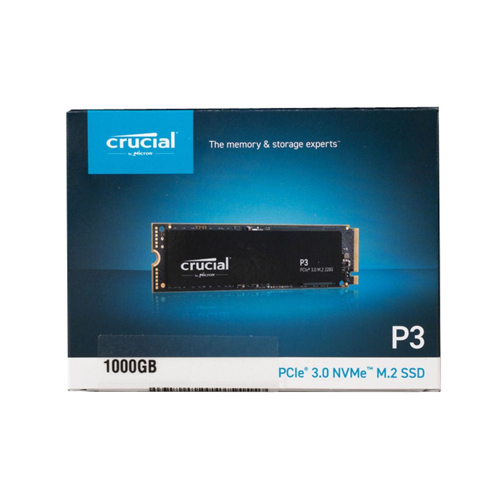 Crucial P3 1TB PCIe 3.0 NVMe M.2 2280 Internal SSD - 3500MB/s, CT1000P3SSD8 | Shopee Philippines