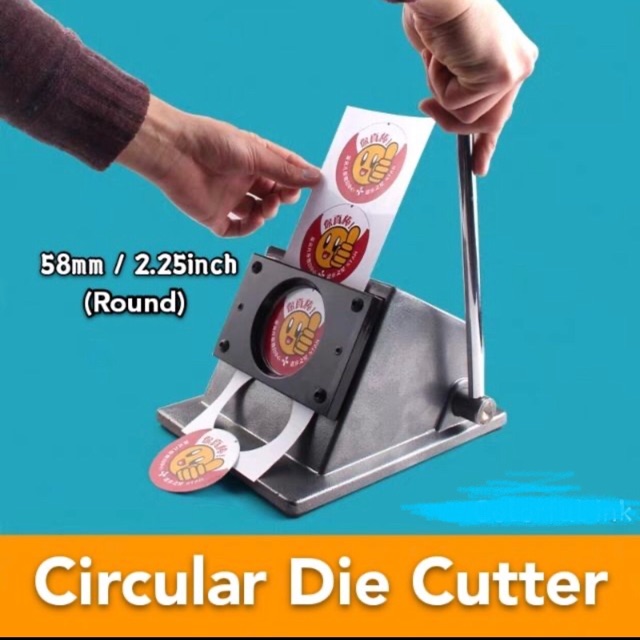 (58mm)Circular Die Cutter / Round For Button Pin | Shopee Philippines