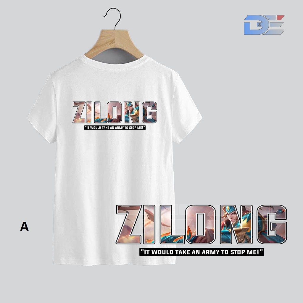 MOBILE LEGENDS ( ZILONG ML TSHIRT ) | Shopee Philippines
