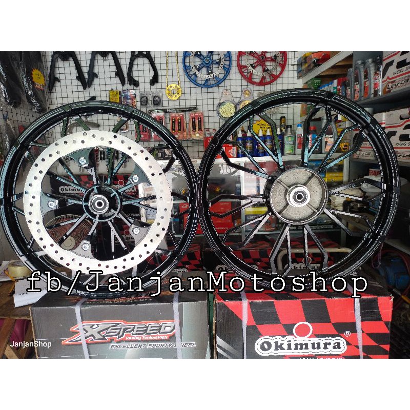 Okimura Mags XRM/WAVE 015 FREE BEARING | Shopee Philippines