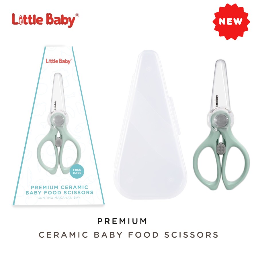 Little Baby Premium Ceramic Baby Food Scissors Scissors Scissors ...