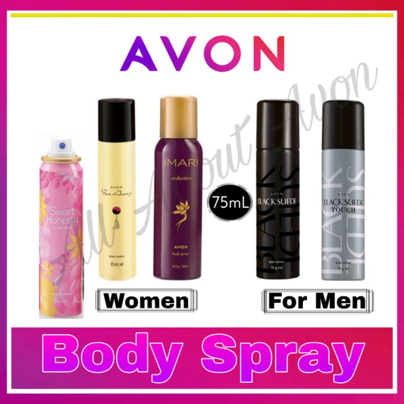AVON | BODY SPRAY PERFUME | COLOGNE | Shopee Philippines