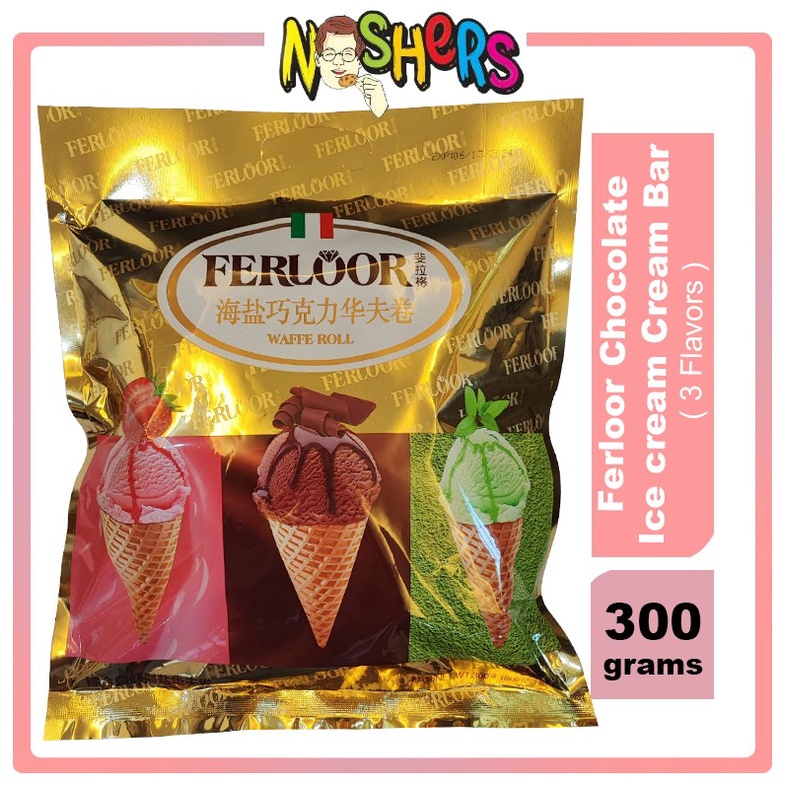 Noshers Adora Chocolate Ice Cream Cone Cream Bar 300g | Shopee Philippines