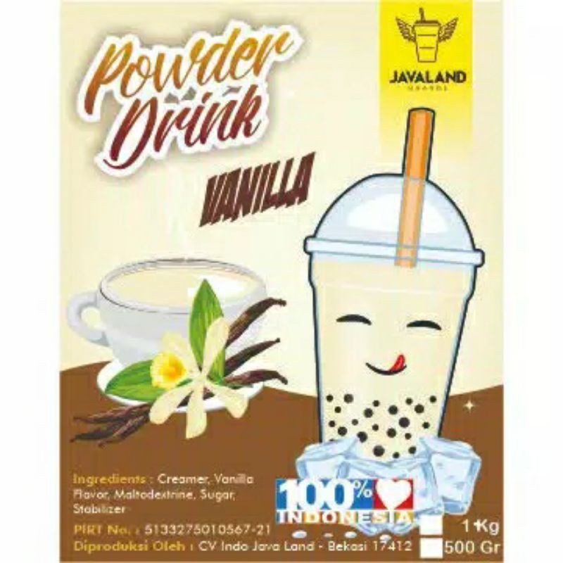 Vanilla Javaland 1kg Surabaya Powder | Shopee Philippines