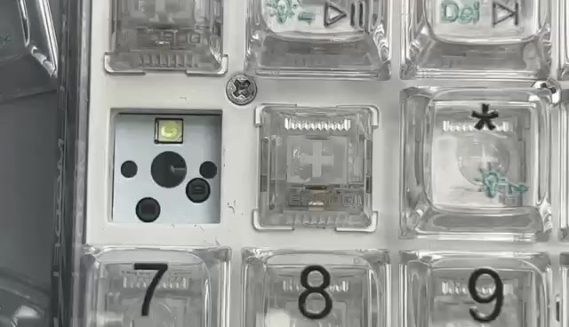 AULA F21 Mini Digital Hotswappable Mechanical Keyboard 21 Key Bluetooth ...