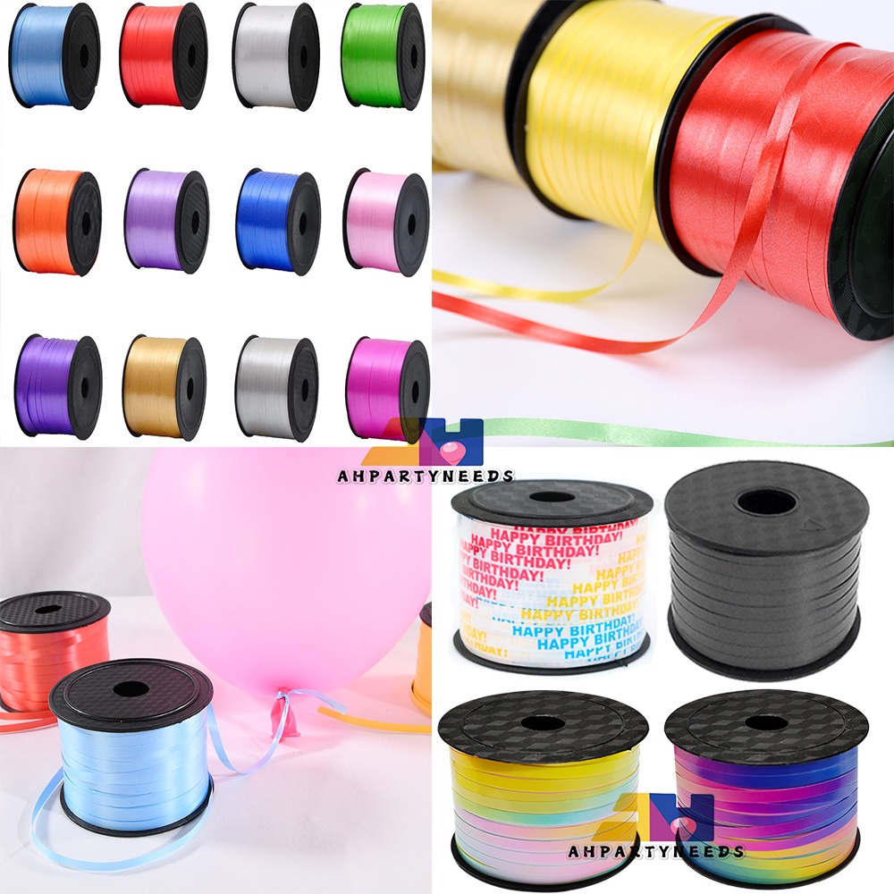 100 Yards Balloon Ribbon for Latex Helium Balloons Birthday Party Home ...