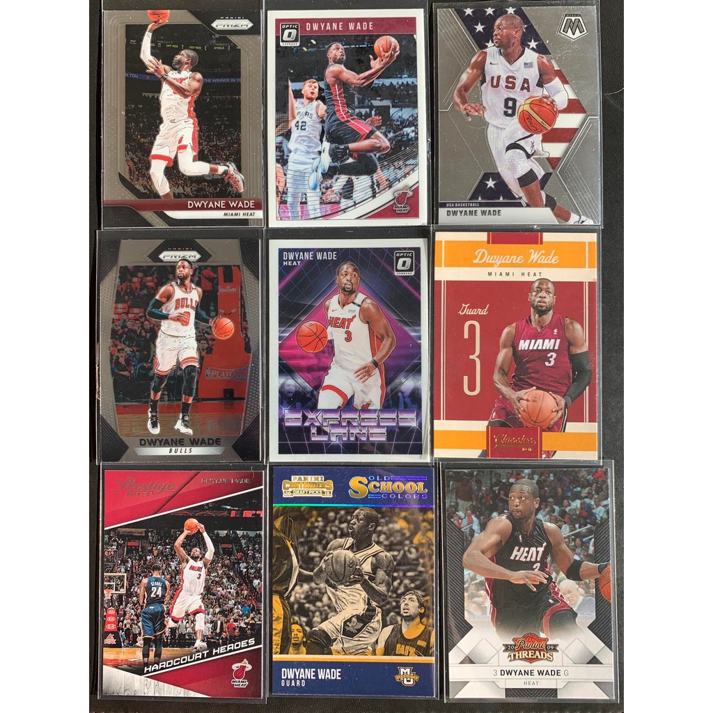 Dwyane Wade Lot 1 | NBA CARDS | Shopee Philippines