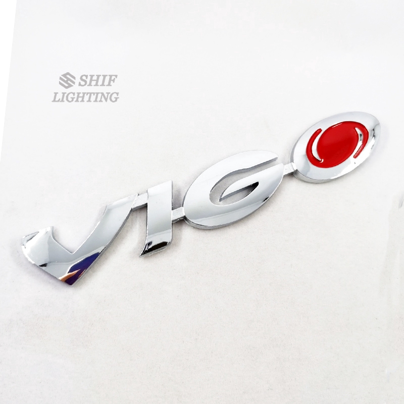 1 x ABS VIGO Logo Car Auto Decorative Emblem Badge Sticker Decal ...