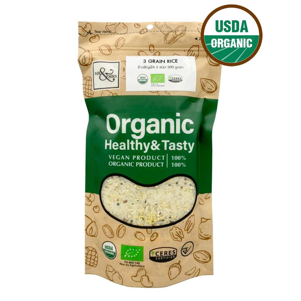 Mr. & Mrs. Jasmine Rice Mixed with Organic Quinoa and Millet (500 gm ...