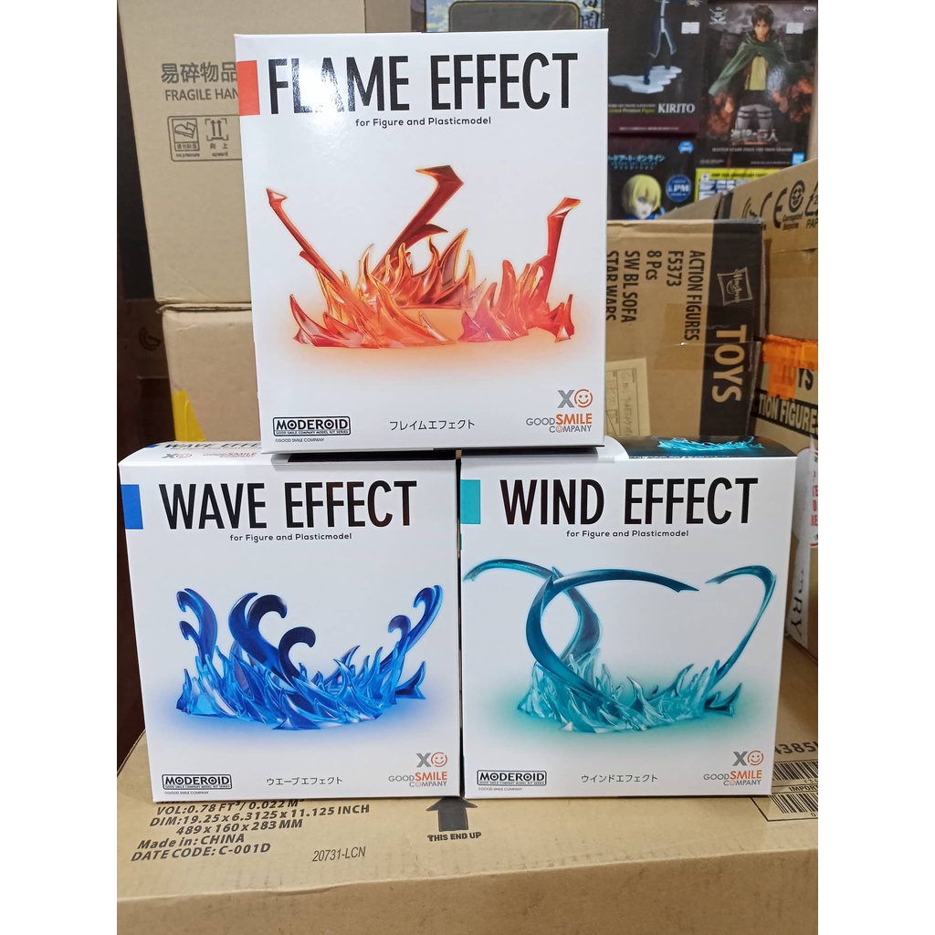 Good Smile Moderoid Effect Flame , Wave , Wind | Shopee Philippines