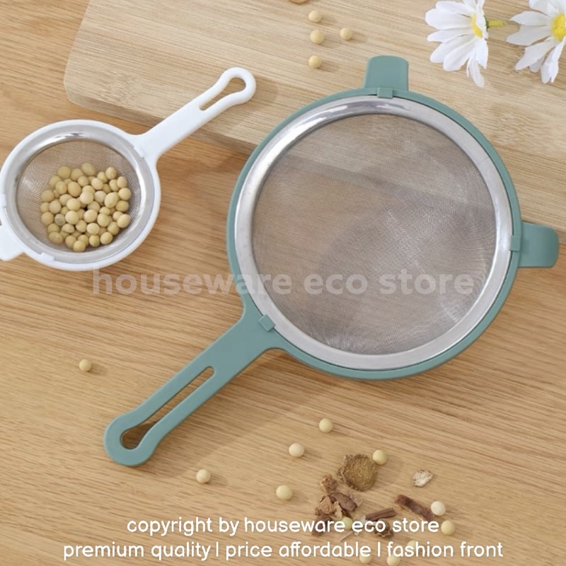 Kitchen Stainless Steel Wire Fine Mesh Oil Strainer Flour Colander ...