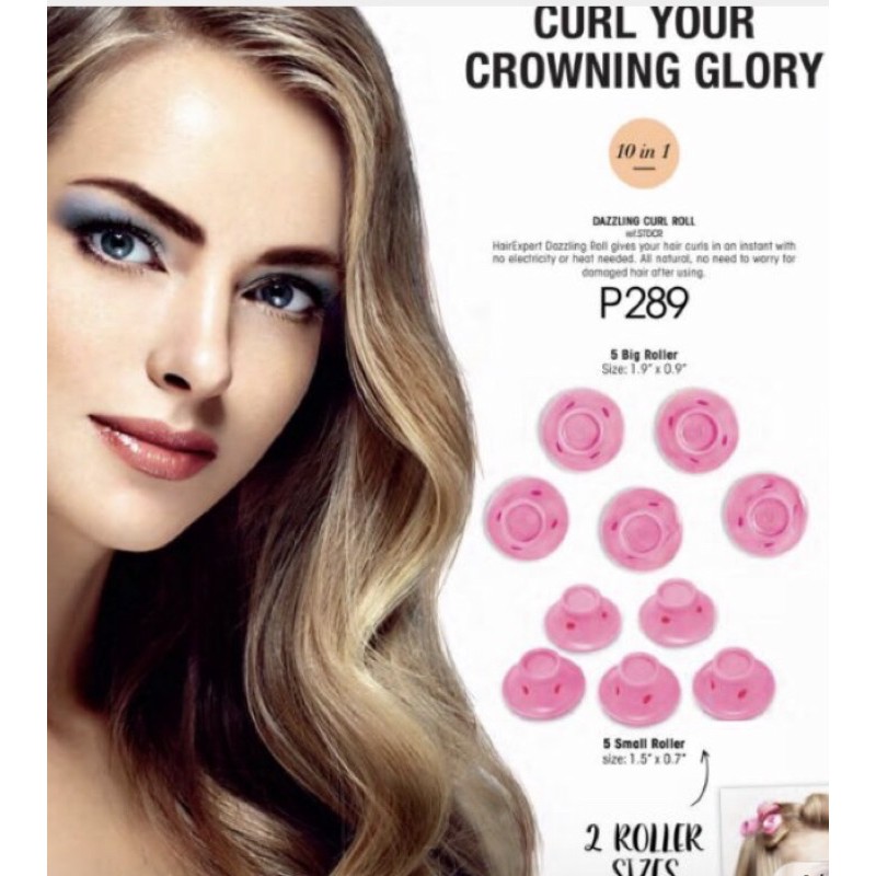 Sophie Dazzling Curlers Rollers 10pieces SALE | Shopee Philippines
