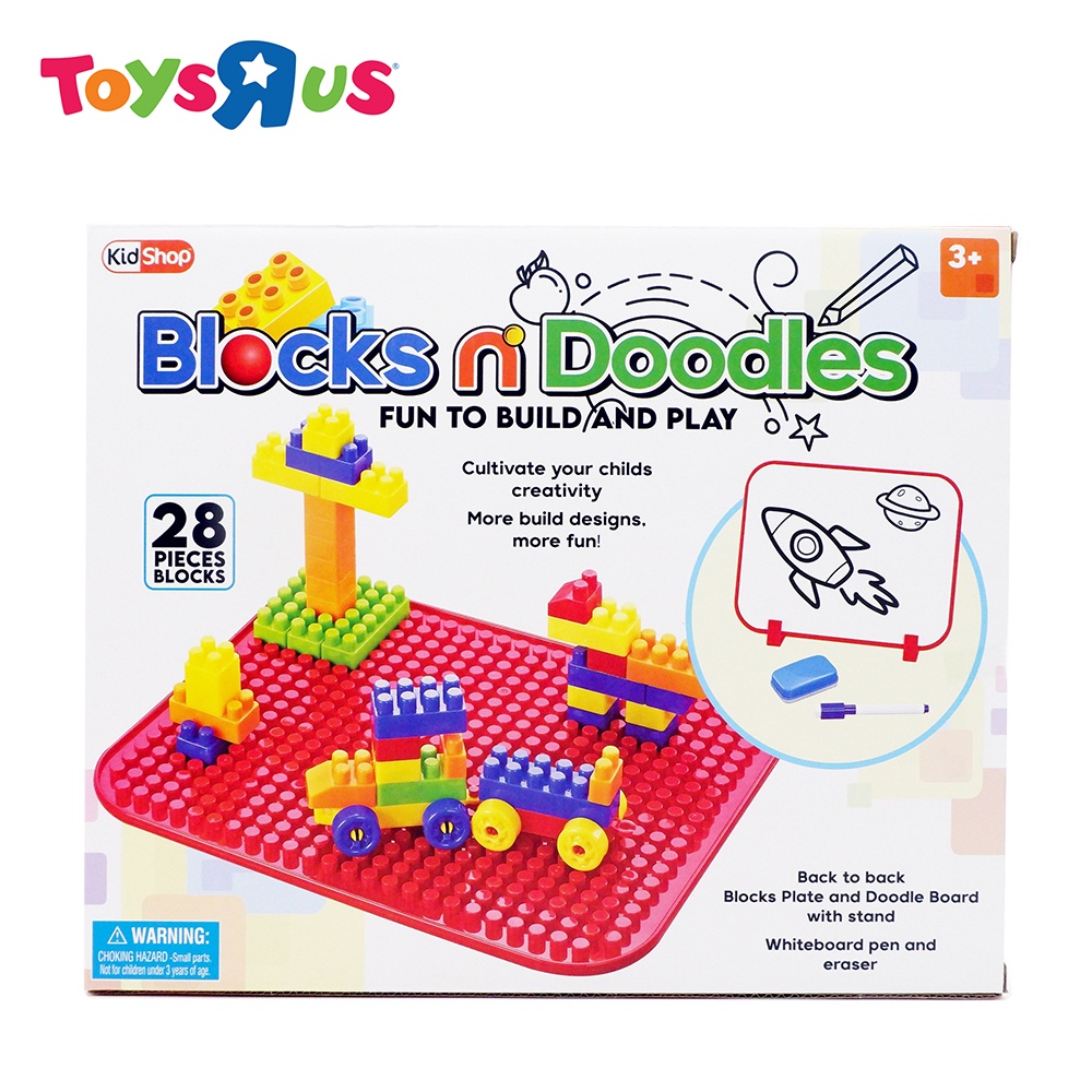 KidShop - Blocks n' Doodles (28 Pieces Blocks) | Shopee Philippines