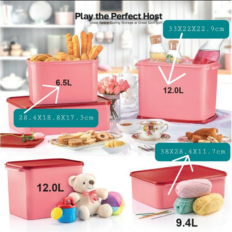 TUPPERWARE ROSA KEEPER SOFT CANDY | Shopee Philippines