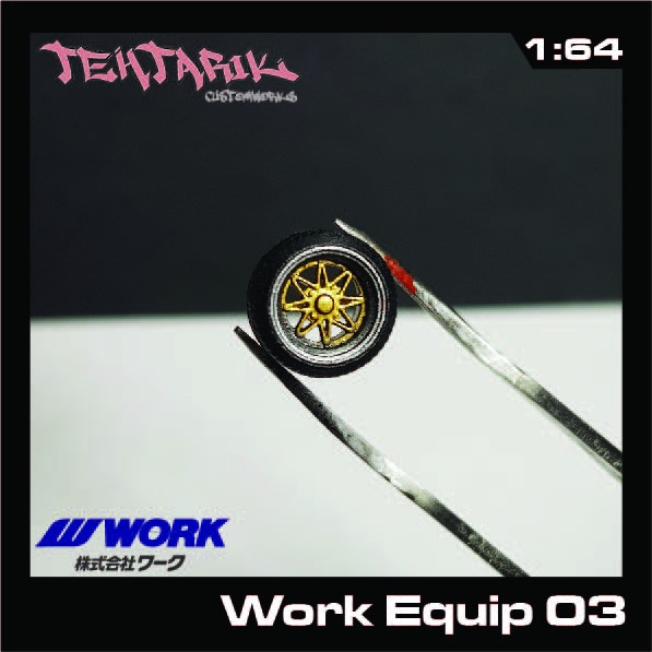 Work Equip 03 Resin Rims 1:64 Scale 9mm 10mm | Shopee Philippines