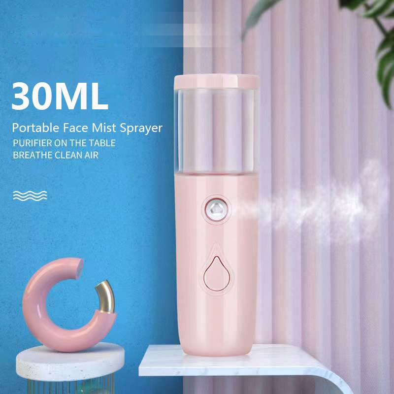 100ml Automatic Alcohol Spray Dispenser USB Hand Sterilization Nano ...