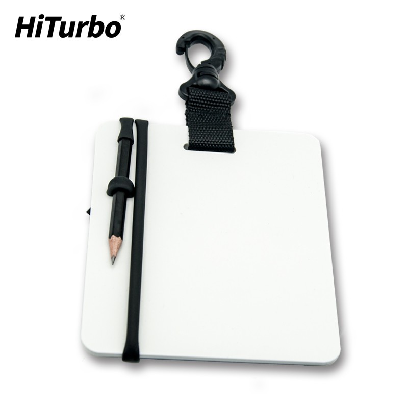 Hiturbo diving equipment Underwater Writing Slate Board with Pencil and ...