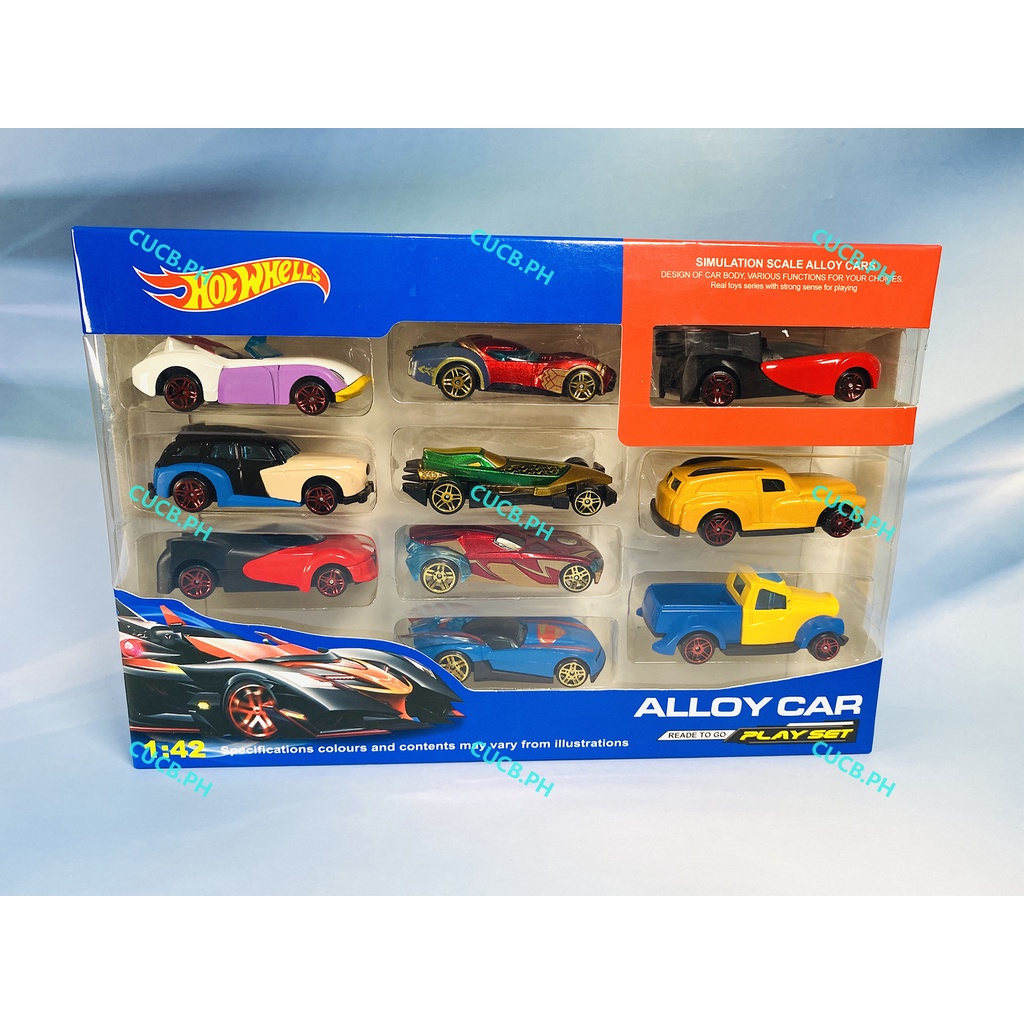 10in1 alloy simulation car model car sports car cartoon car toy car ...