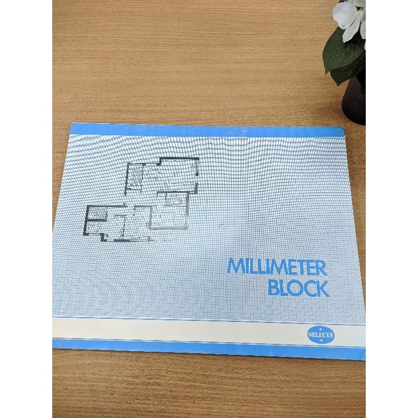 Selecta brand A3 Block Millimeter Book contains 50 sheets | Shopee ...