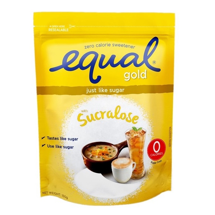 Equal Gold Sugarly Zero Calorie Sweetener Pack 150g | Shopee Philippines