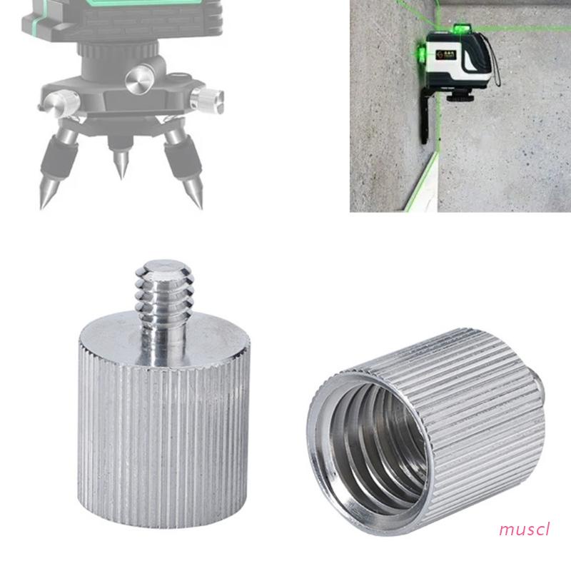 musc 5/8" Female to 1/4"-20 Male Thread Adapter Microphone Stand Camera ...