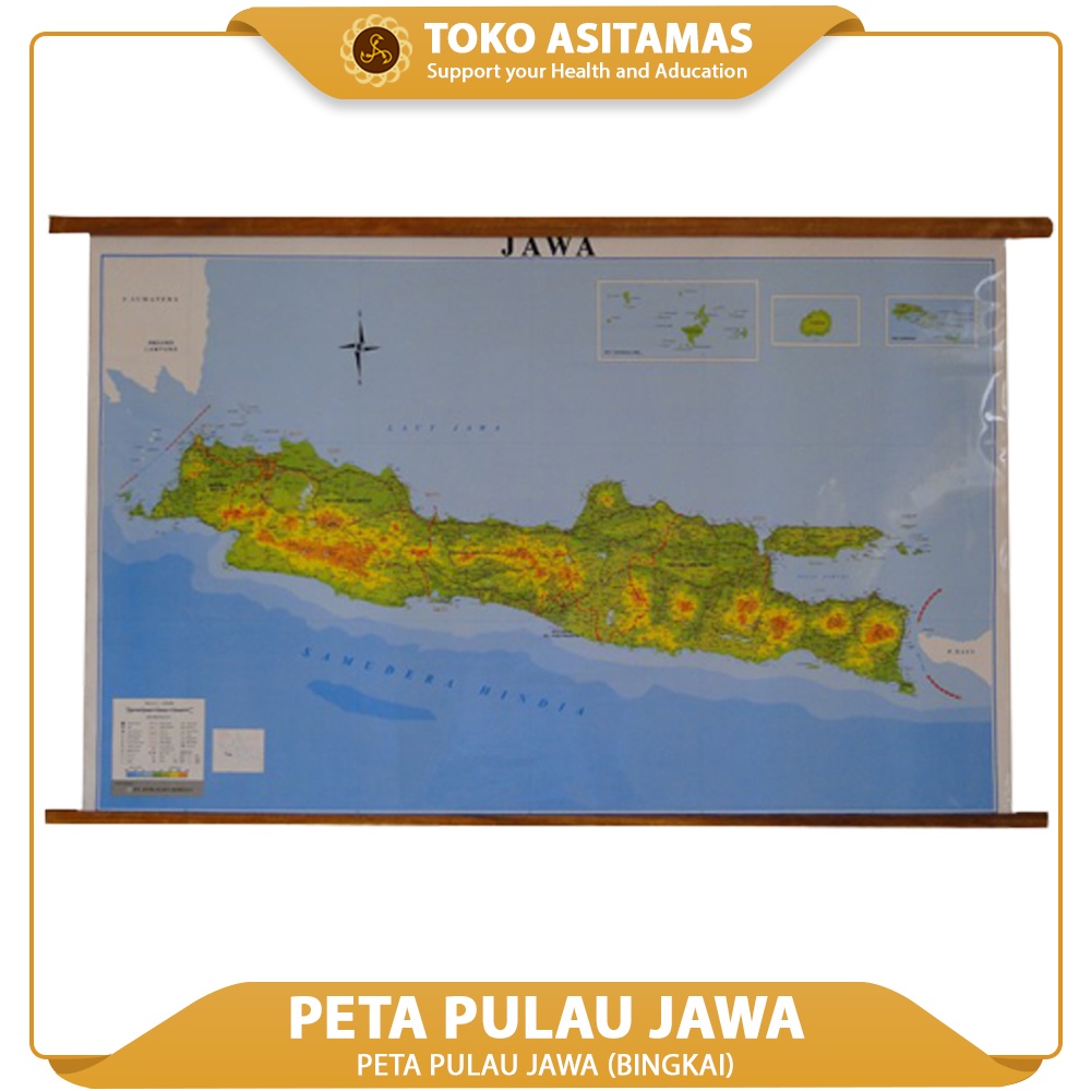 Java Island Map (Frame) | Shopee Philippines
