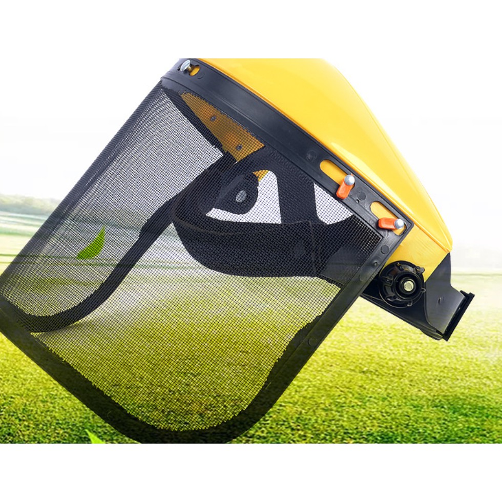 MESIN KAYU Face SHIELD Lawn Mower Wood Cutting Garden Work/FACE Mask ...