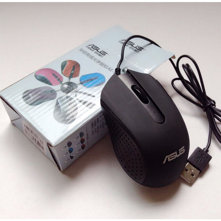 ASUS AE-01 Ergonomic Design USB 1000 DPI Wired 3D Optical Gaming Mouse ...